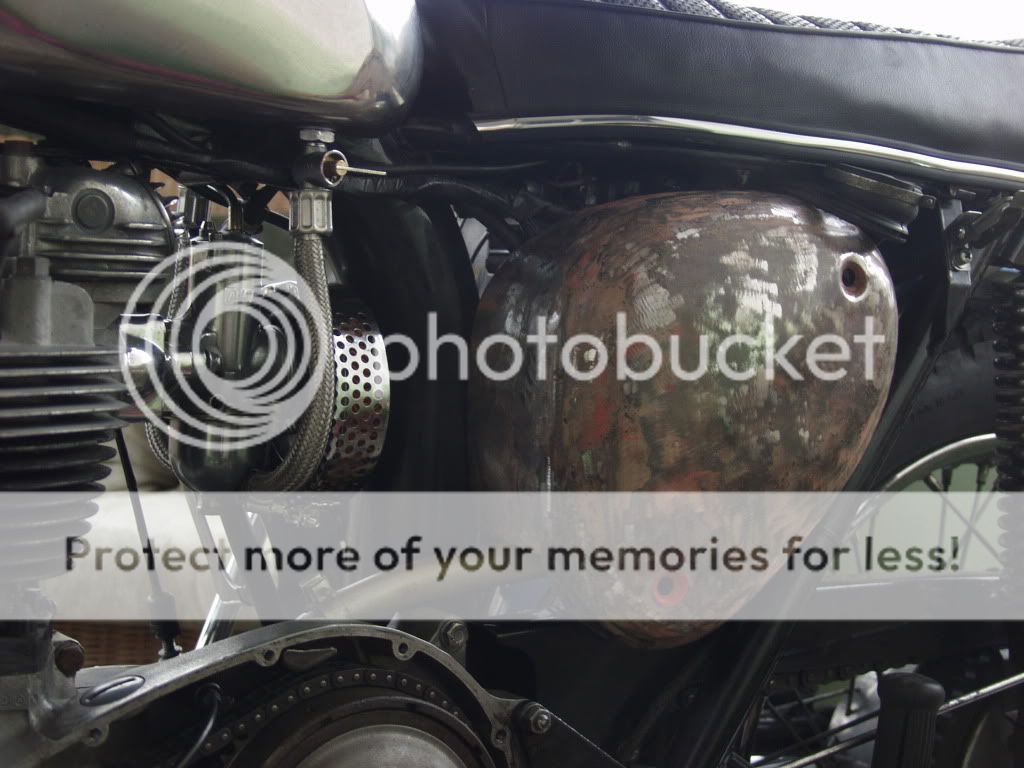 Pancake filter that fits OIF single carb? | Triumph Rat Motorcycle Forums