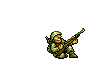 What bolt action rifle is the little animated grunt in the Arf ...